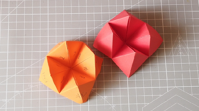 东西南北折纸怎么折